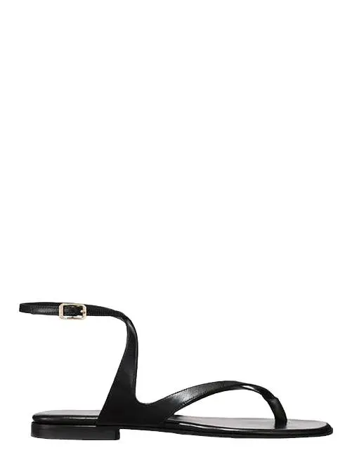 MARGAUX LONNBERG The Palermo Sandal - Black Nappa