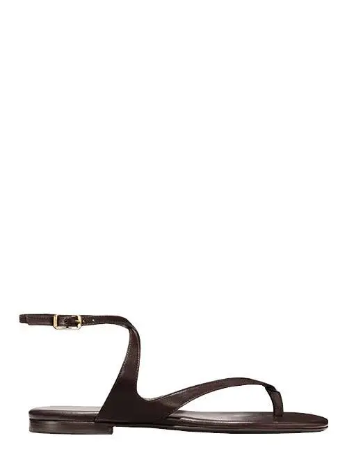 MARGAUX LONNBERG The Palermo Sandal - Espresso Nappa