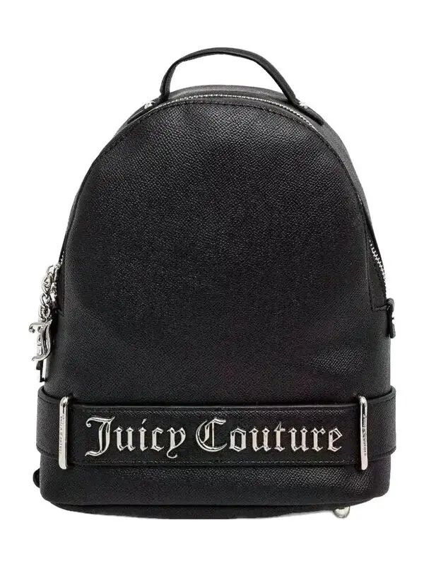 Juicy Couture Logo-lettering Backpack - Black