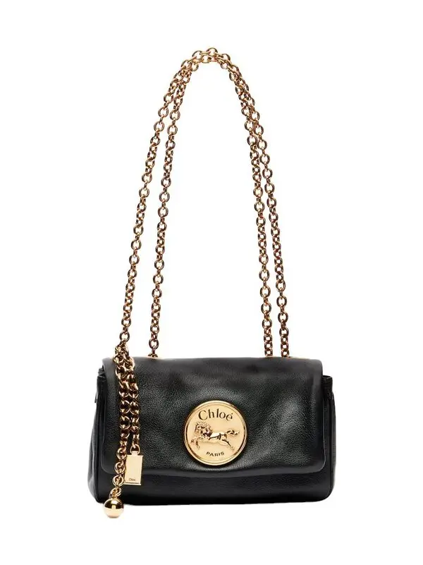 Chloé Heritage Small Leather Shoulder Bag - Black