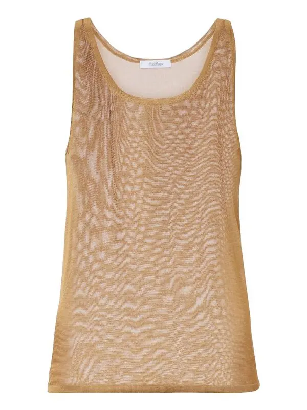 Max Mara Nardo Tank Top - Brown