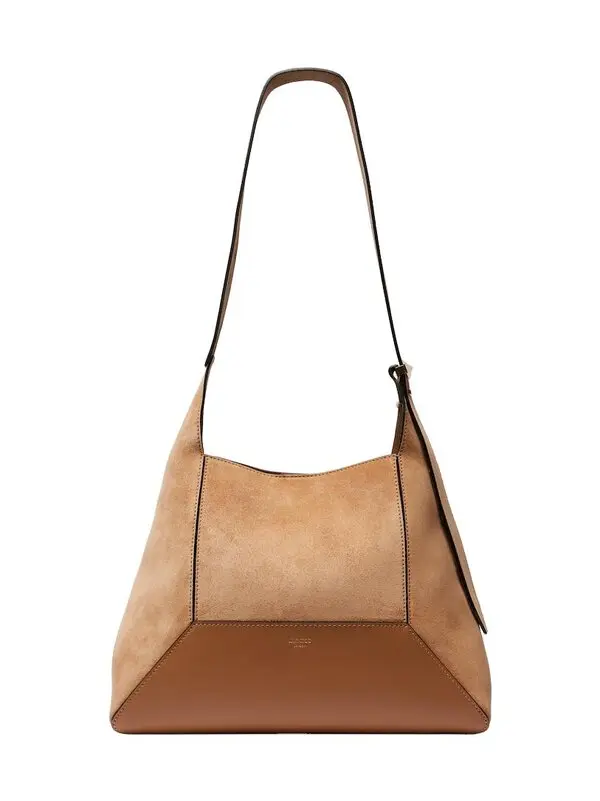 JIMMY CHOO Diamond Medium Shoulder Bag - Brown
