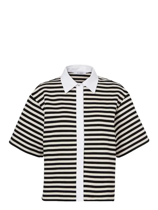 Max Mara Wilson Striped Shirt - White