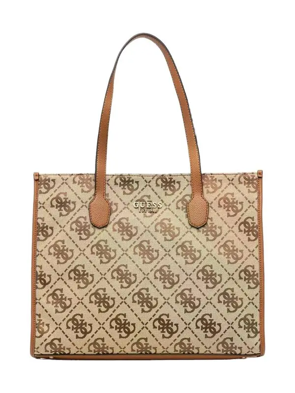 Guess Monogram Tote Bag - Neutrals