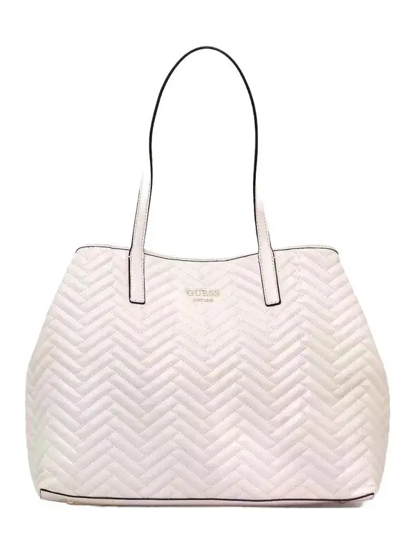Guess Quilted Tote - White
