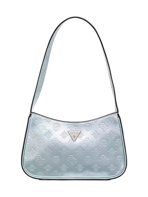 Guess Monogram Shoulder Bag - Blue