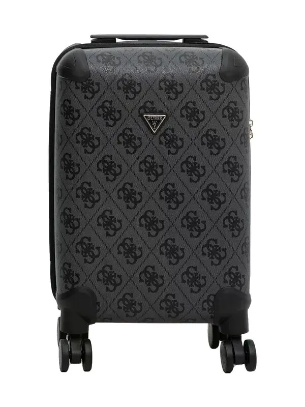 Guess Monogrammed Luggage - Grey
