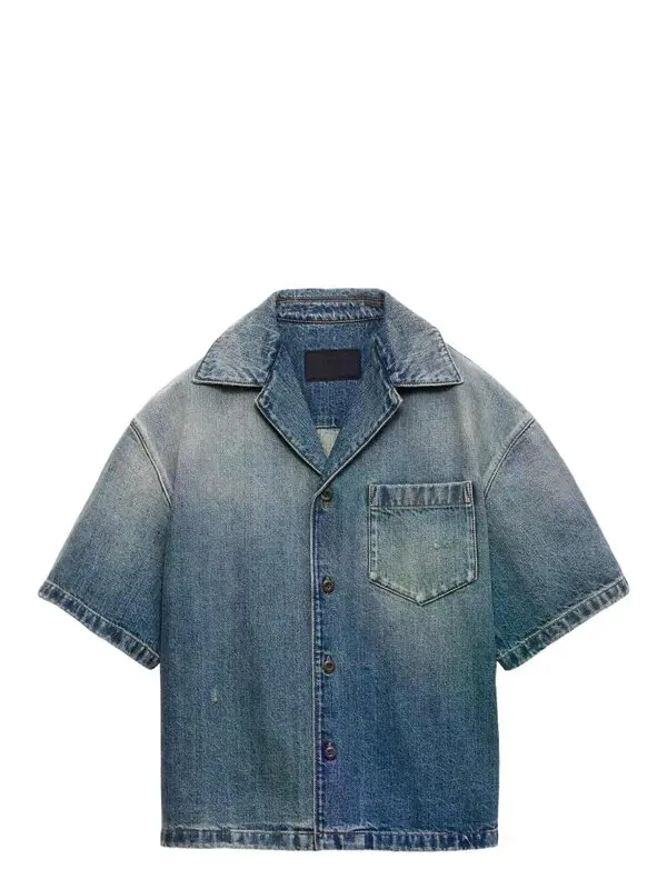 Prada Denim Shirt - Blue