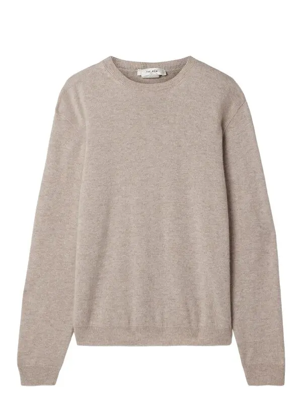 THE ROW Kisaora Cashmere Sweater - Neutrals