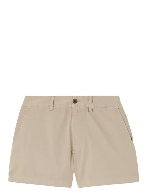 Polo Ralph Lauren Cotton-twill Shorts - Neutrals