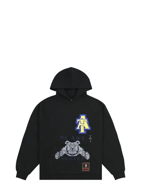 CACTUS JACK BY TRAVIS SCOTT X Mitchell & Ness North Carolina A&t University Hoodie - Black