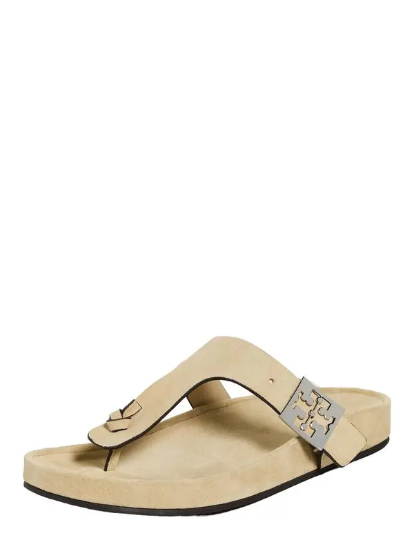 Tory Burch Mellow Thong Sandals - Praline