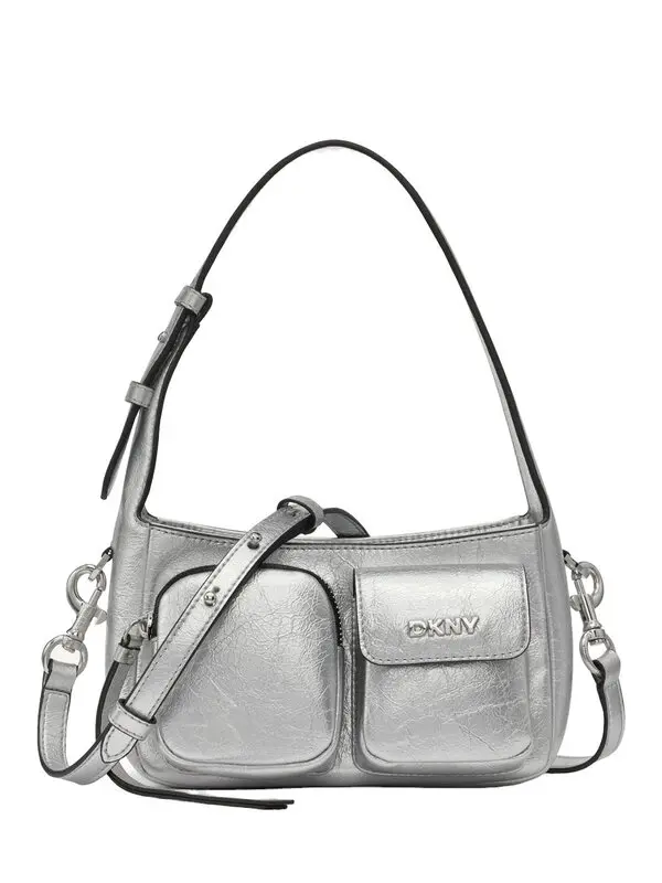 Dkny Freda Crossbody Bag - Silver