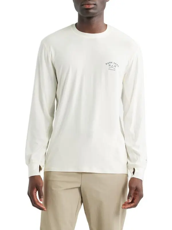 DARK SEAS Bimini Long-sleeve T-shirt - Off White