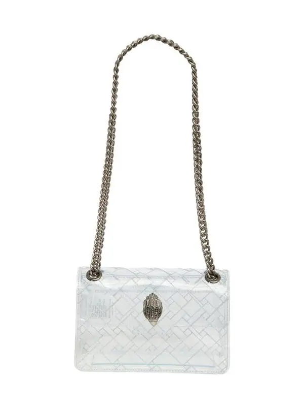 Kurt Geiger Mini Kensington Vinyl Crossbody Bag - Clear