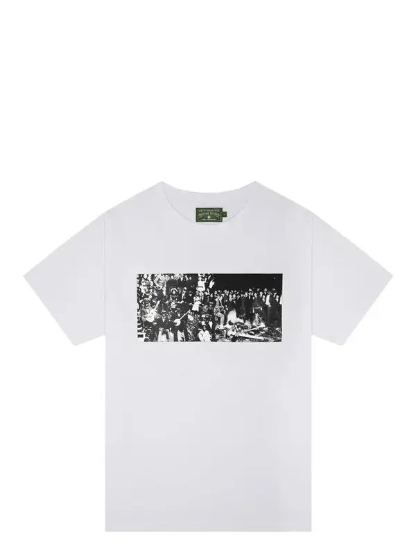 DENIM TEARS Black Entertainment T-shirt - White