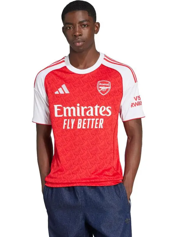Adidas Arsenal 25/26 Home Jersey - Better Scarlet / White
