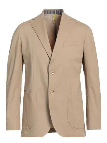 HARMONT & BLAINE Single-breasted Blazer - Beige