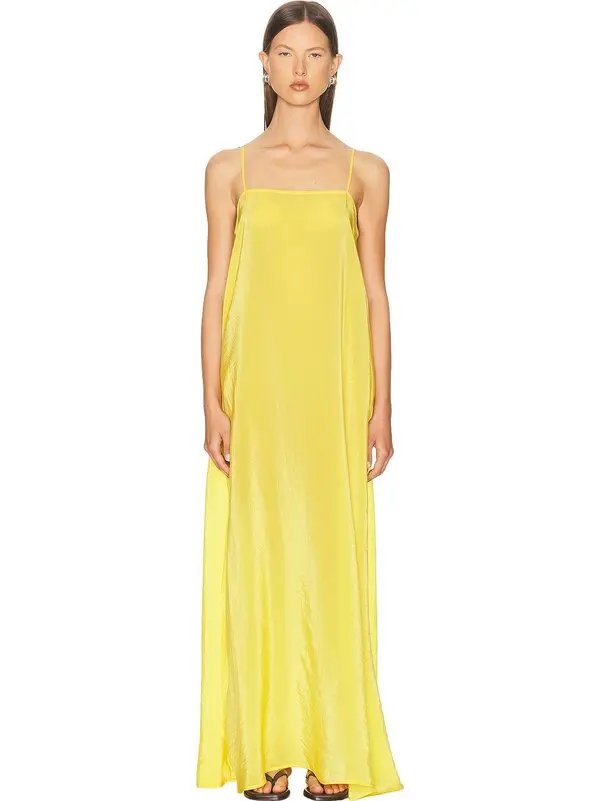 LESET Lana Maxi Dress - Yellow