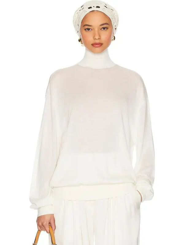 HELSA Madeira Turtleneck - Cream