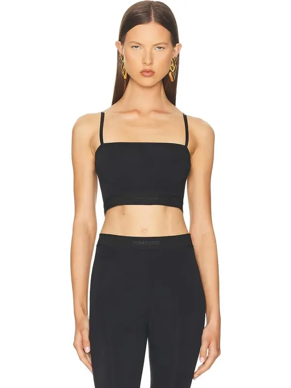TOM FORD Modal Signature Top - Black