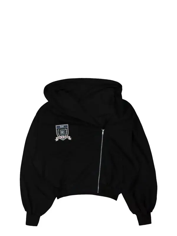 GMBH Logo-patch Hoodie - Black