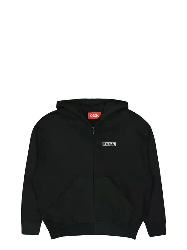 032C Routine Hoodie - Black