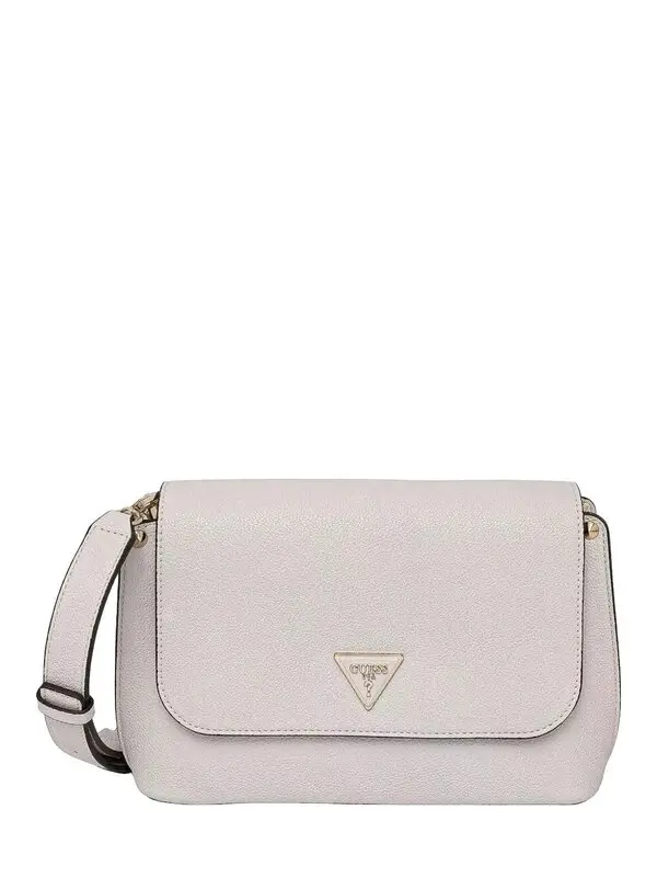 Guess Logo-plaque Cross Body Bag - Grey