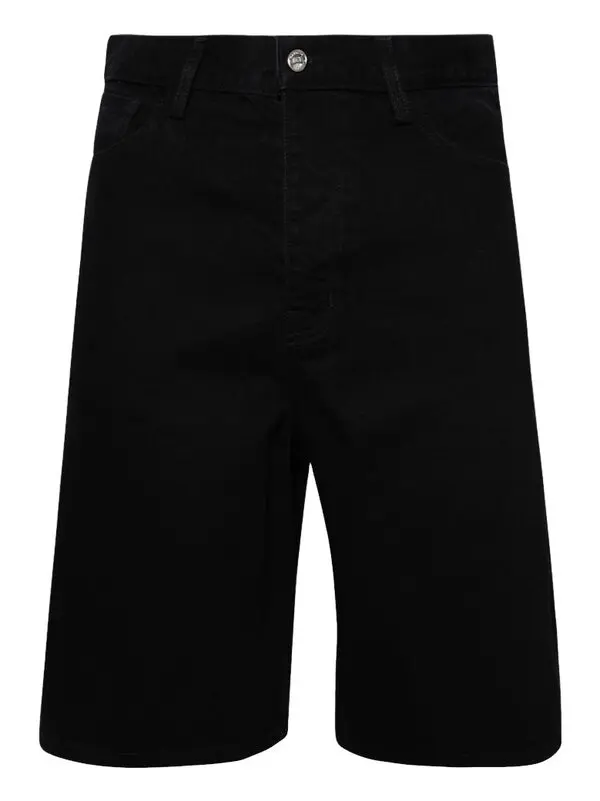 NAHMIAS Denim Carpenter Shorts - Black