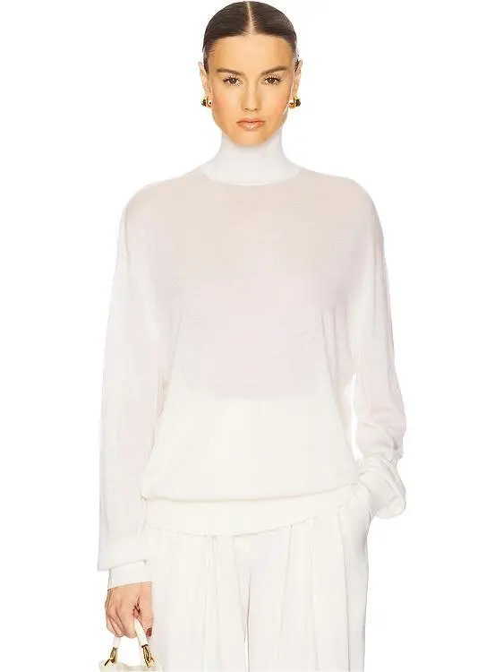 HELSA Madeira Turtleneck - Cream