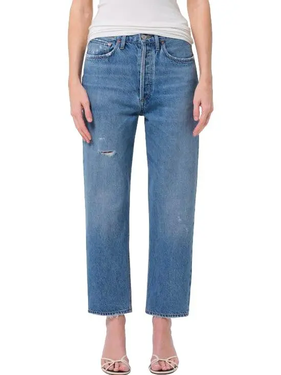 AGOLDE 90s Mid-rise Relaxed Straight Jeans - Shrine