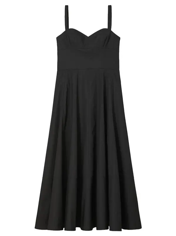 Tory Burch Poplin Sundress - Black