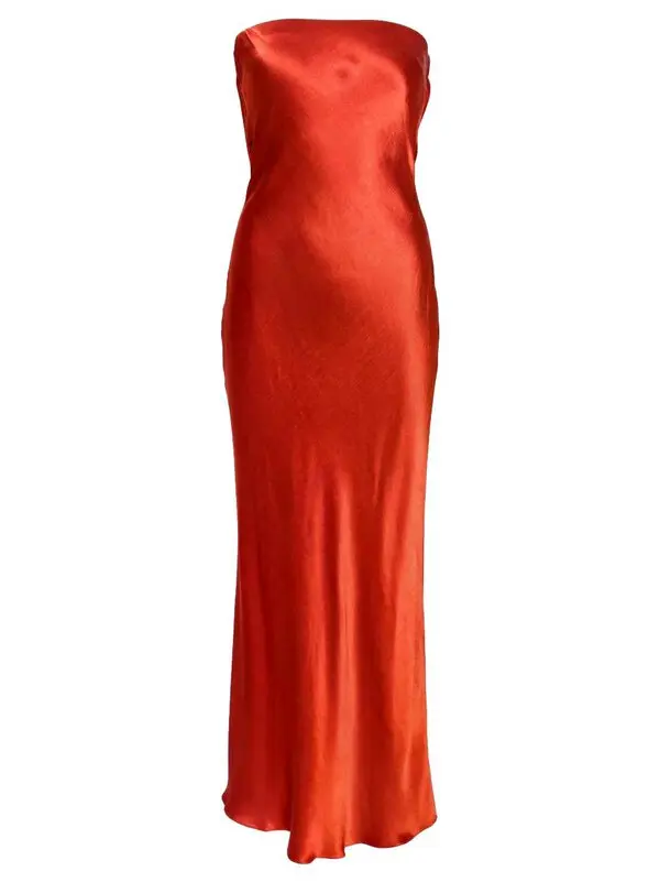 Bec & Bridge Moon Dance Strapless Dress - Red