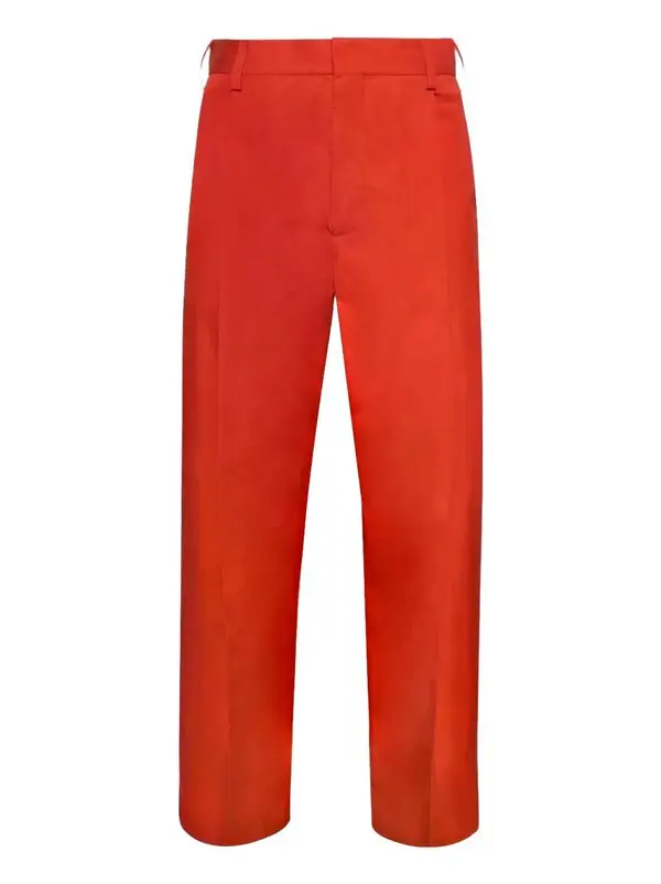 Marni Straight-leg Trousers - Red