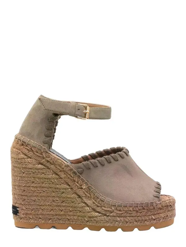 Stella McCartney 100mm Gaia Espadrilles - Green