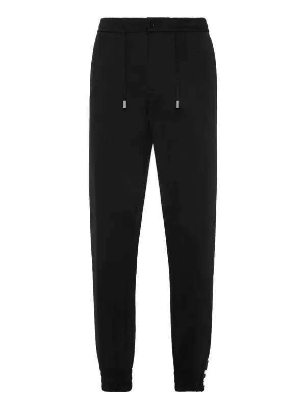 Philipp Plein Logo-tape Track Pants - Black