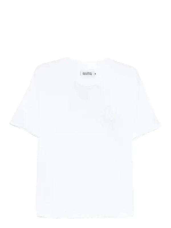 ANTI SOCIAL SOCIAL CLUB Get Weird Hologram T-shirt - White