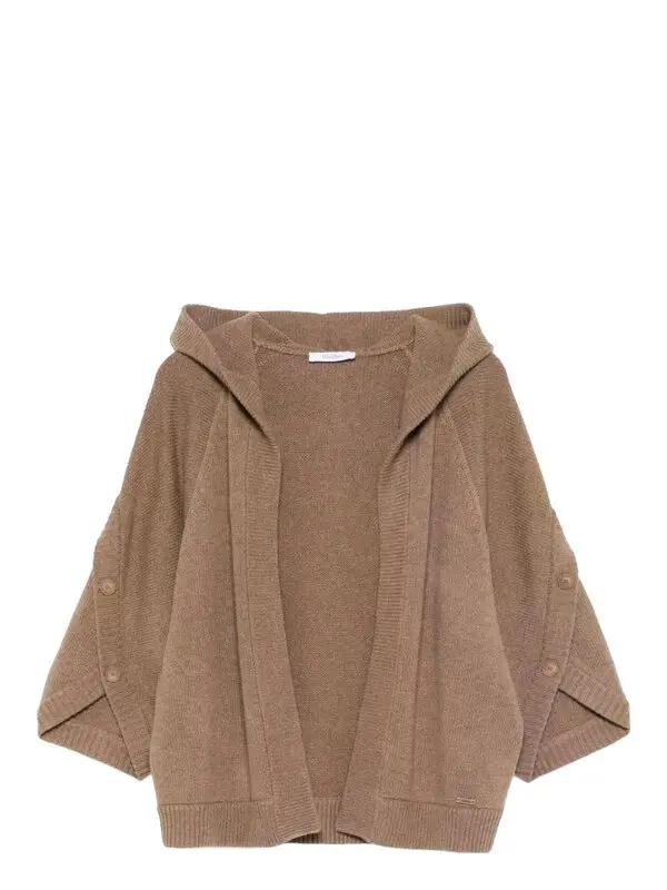 Max Mara Hooded Cardigan - Brown