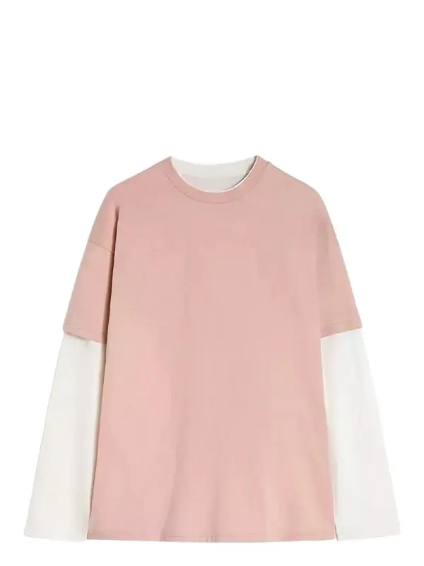 JIL SANDER Cotton Crew-neck T-shirt - Pink