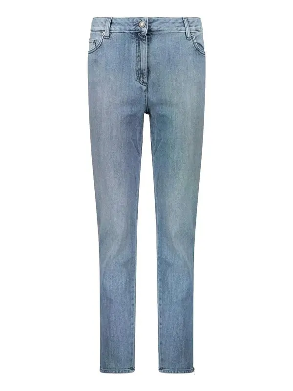 Moschino Bleached-effect Jeans - Blue
