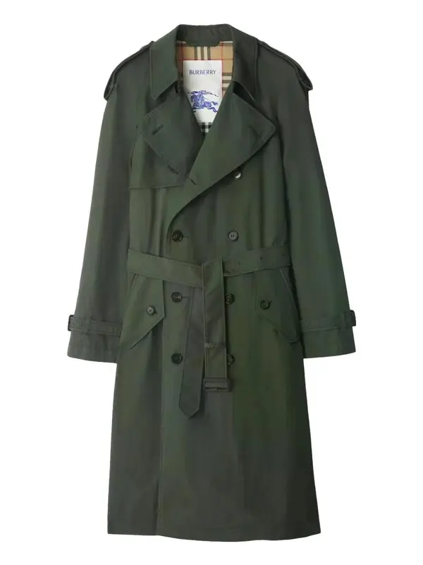Burberry Trench Coat - Green