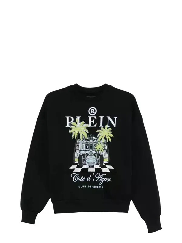 Philipp Plein Jersey Sweatshirt - Black