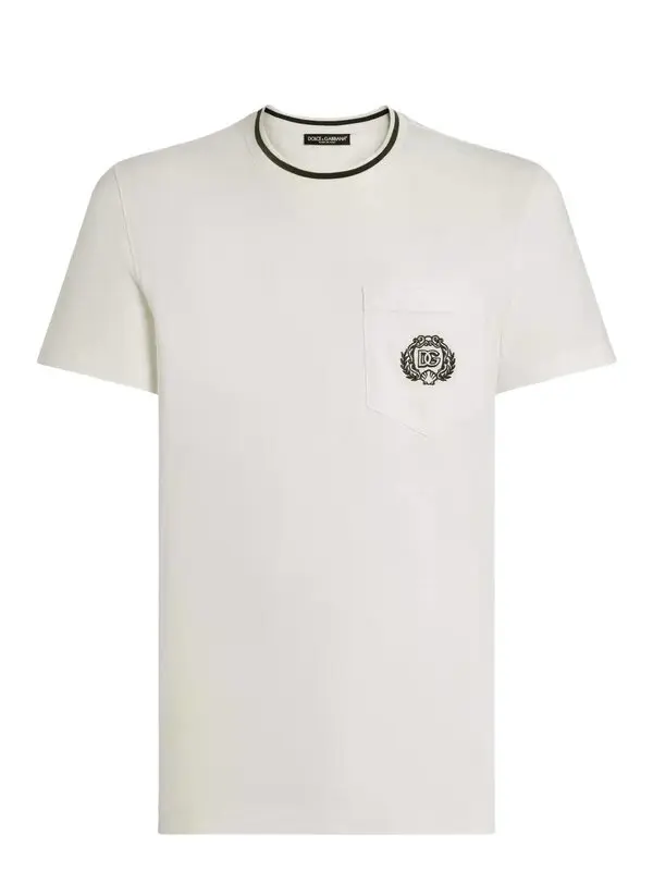 Dolce & Gabbana Chest-pocket T-shirt - White