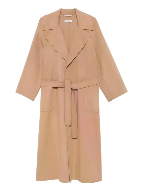 Max Mara Virgin Wool Coat - Brown