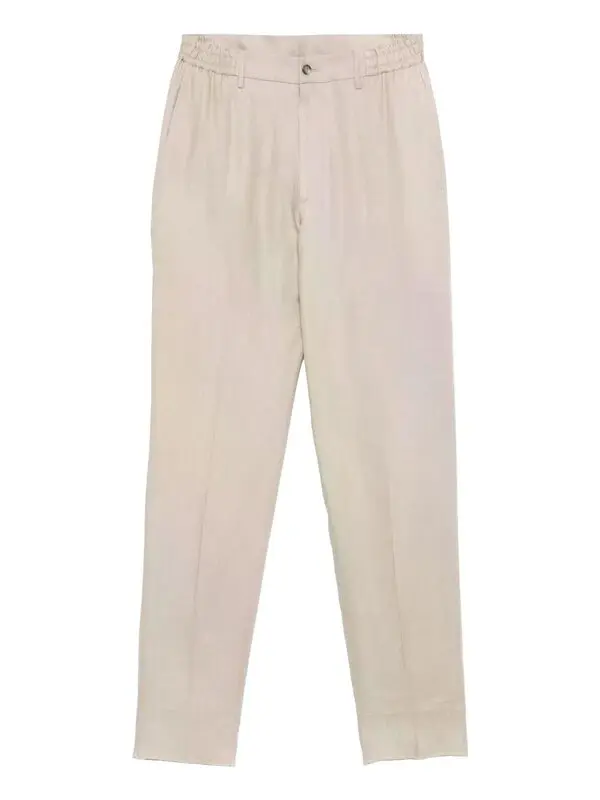 Tagliatore Cotton Trousers - Neutrals