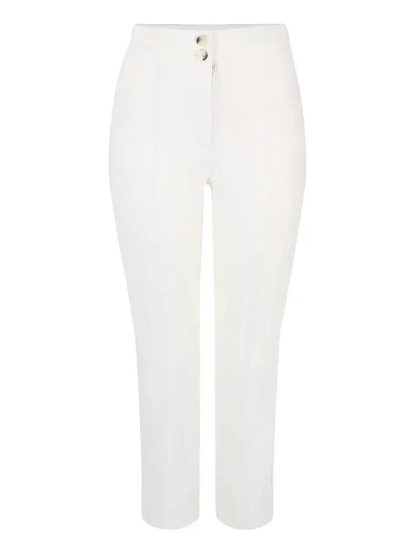 Veronica Beard Kean High-waisted Trousers - White