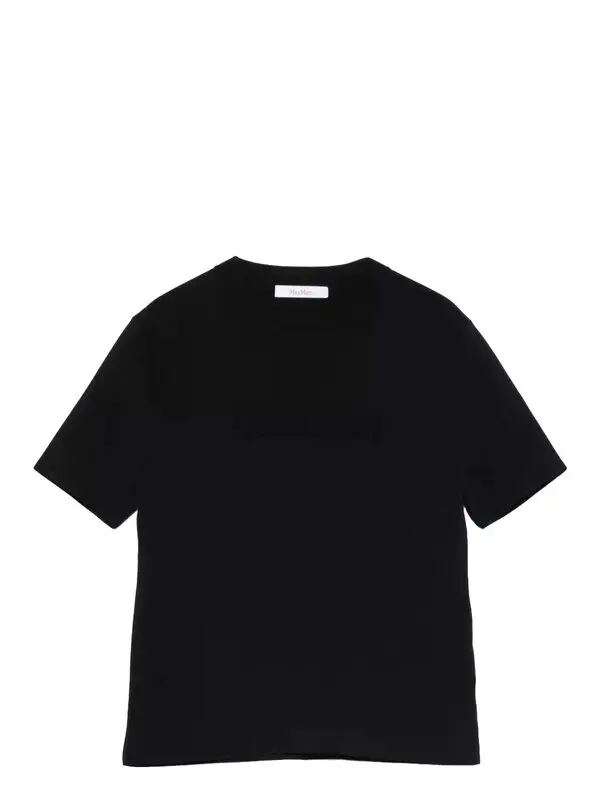 Max Mara Crew-neck T-shirt - Black