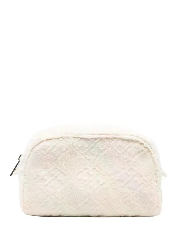 Tory Burch Ella Makeup Bag - Neutrals