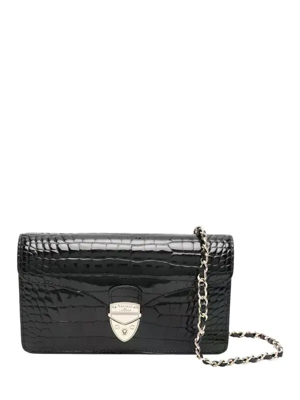 ASPINAL OF LONDON Mayfair Clutch - Black