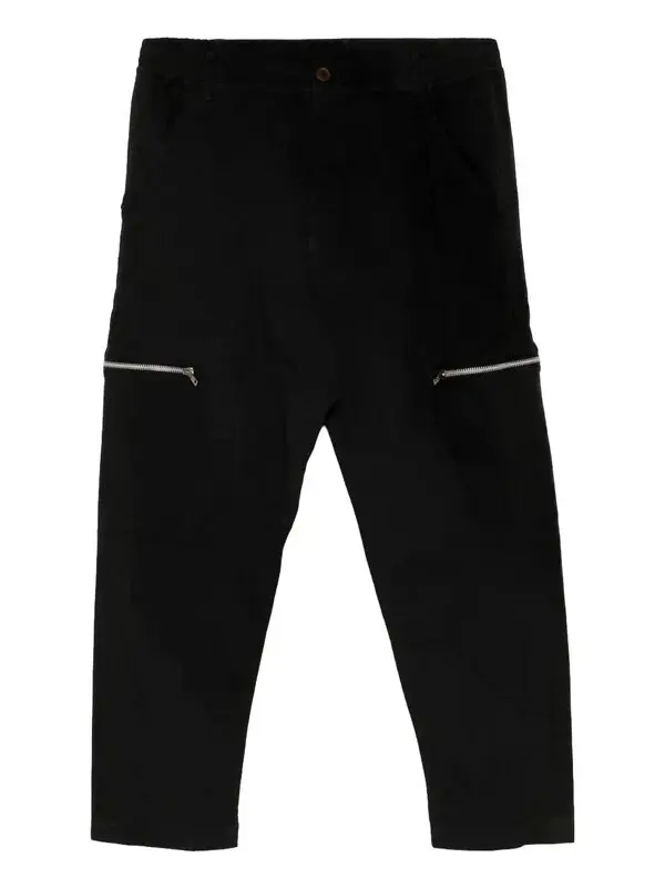 Comme Des Garçons Tapered Trousers - Black